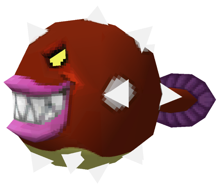 Spike Bass | Super Mario Enemy Wiki | Fandom