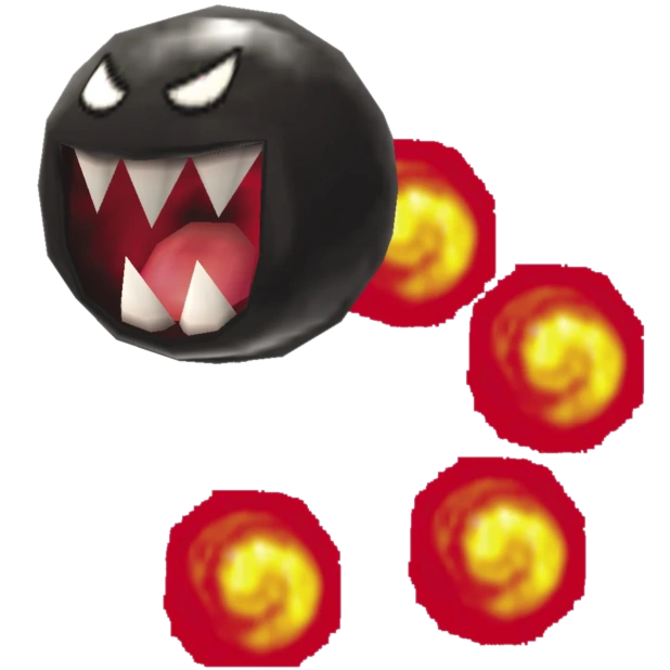 Flame Chomp | Super Mario Enemy Wiki | Fandom