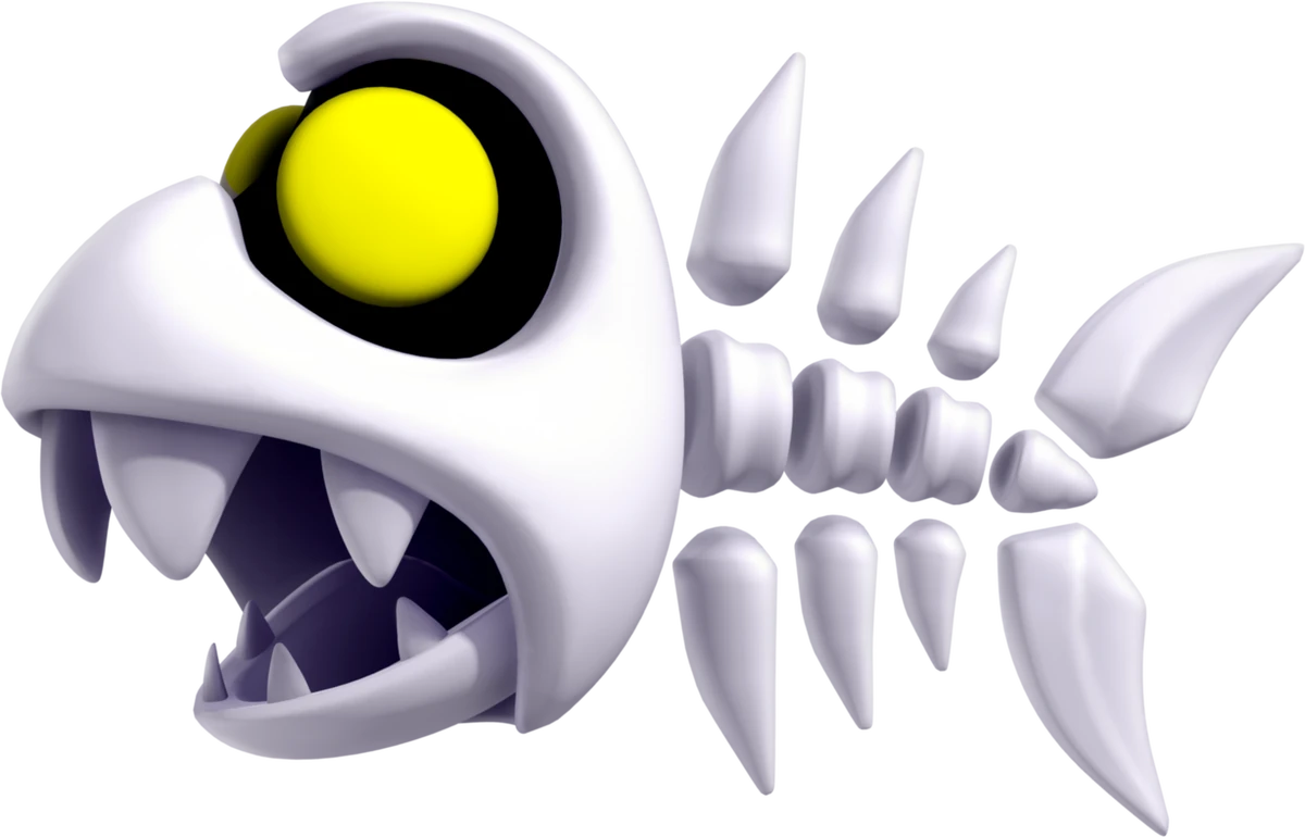Fish Bone | Super Mario Enemy Wiki | Fandom