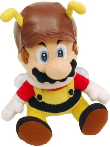 Bee Mario (San-ei Super Mario Galaxy Set) | Super Mario Plush Wiki | Fandom