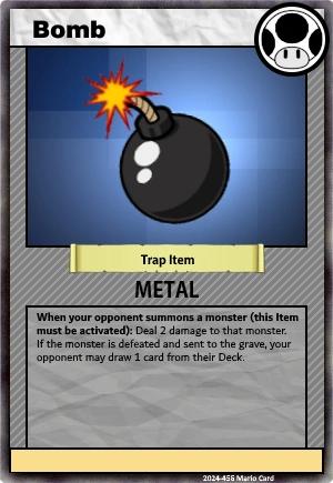 Bomb | Super Mario Trading Card Game Wiki | Fandom