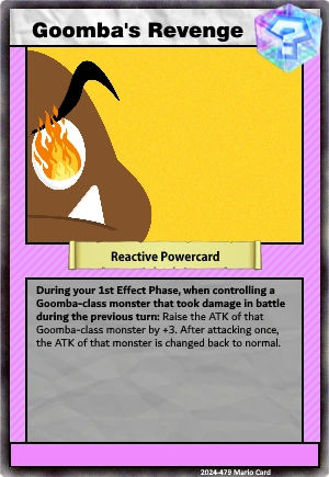 Goomba's Revenge | Super Mario Trading Card Game Wiki | Fandom