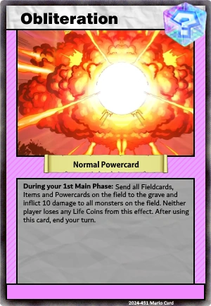 Obliteration | Super Mario Trading Card Game Wiki | Fandom