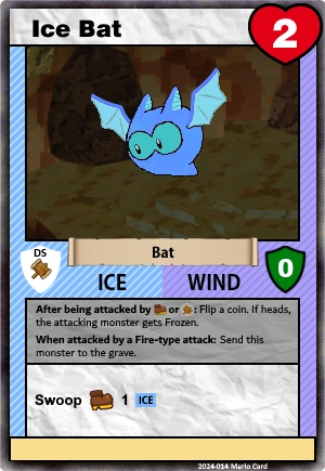 Ice Bat | Super Mario Trading Card Game Wiki | Fandom