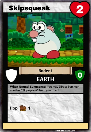 Skipsqueak | Super Mario Trading Card Game Wiki | Fandom