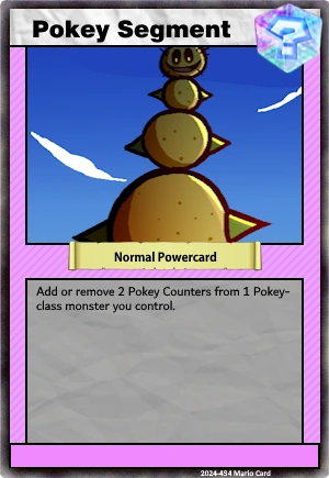 Pokey Segment | Super Mario Trading Card Game Wiki | Fandom