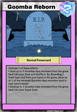 Goomba Reborn | Super Mario Trading Card Game Wiki | Fandom