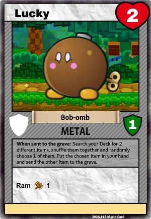Lucky | Super Mario Trading Card Game Wiki | Fandom