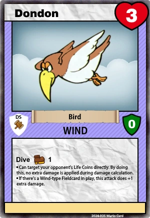 Dondon | Super Mario Trading Card Game Wiki | Fandom
