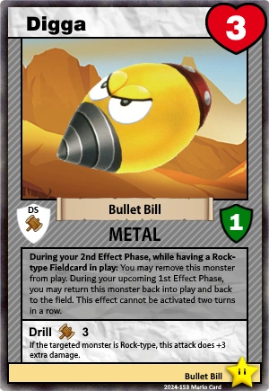 Digga | Super Mario Trading Card Game Wiki | Fandom