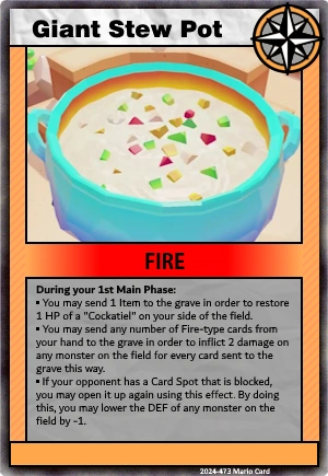 Giant Stew Pot | Super Mario Trading Card Game Wiki | Fandom