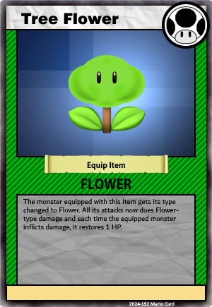 Tree Flower | Super Mario Trading Card Game Wiki | Fandom