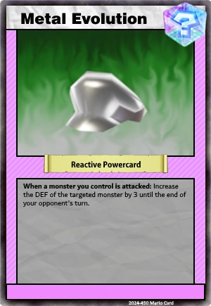 Metal Evolution | Super Mario Trading Card Game Wiki | Fandom