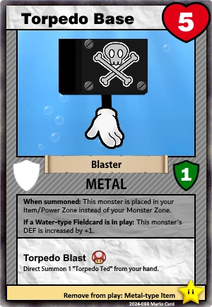 Torpedo Base | Super Mario Trading Card Game Wiki | Fandom