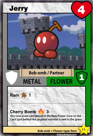 Jerry | Super Mario Trading Card Game Wiki | Fandom