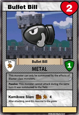 Bullet Bill | Super Mario Trading Card Game Wiki | Fandom