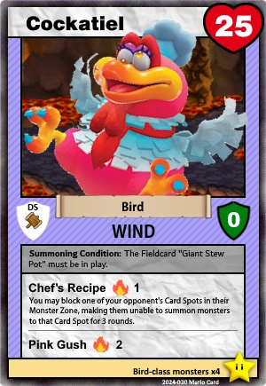 Cockatiel | Super Mario Trading Card Game Wiki | Fandom