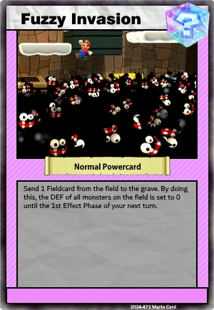 Fuzzy Invasion | Super Mario Trading Card Game Wiki | Fandom