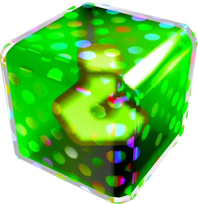 Green Fake Item Box | Super Minecraft Kart Wikia | Fandom