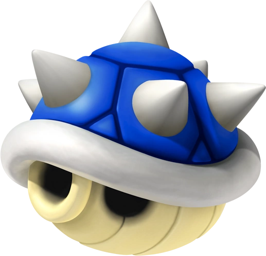 Blue Spiny Shell | Super Minecraft Kart Wikia | Fandom