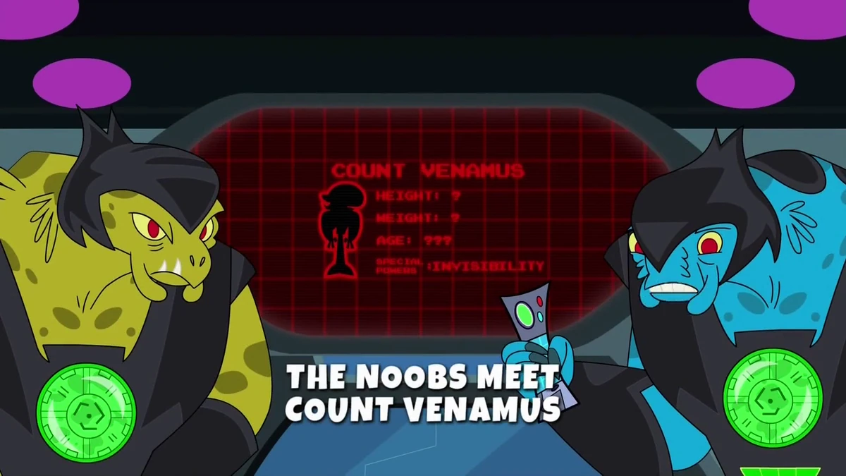 The Noobs Meet Count Venamus | Supernoobs Wiki | Fandom