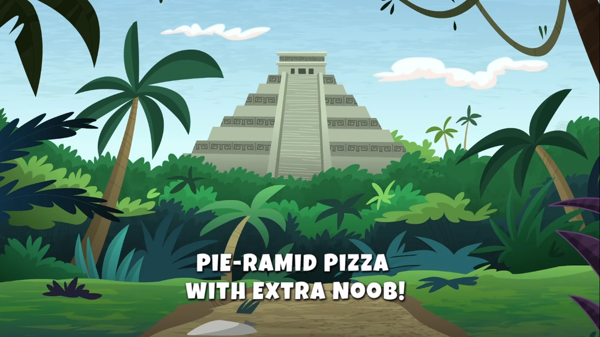 Pie-ramid Pizza with Extra Noob! | Supernoobs Wiki | Fandom