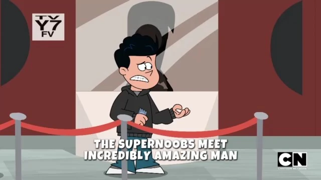 The Supernoobs Meet the Incredibly Amazing Man | Supernoobs Wiki | Fandom