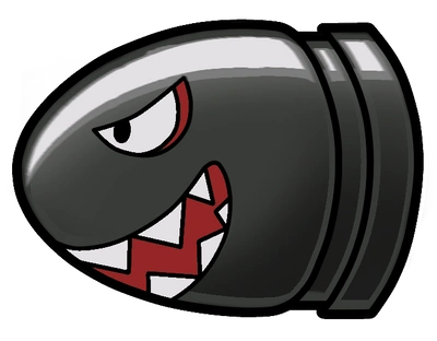 Banzai Bill | Super Paper Mario 2 Wiki | Fandom