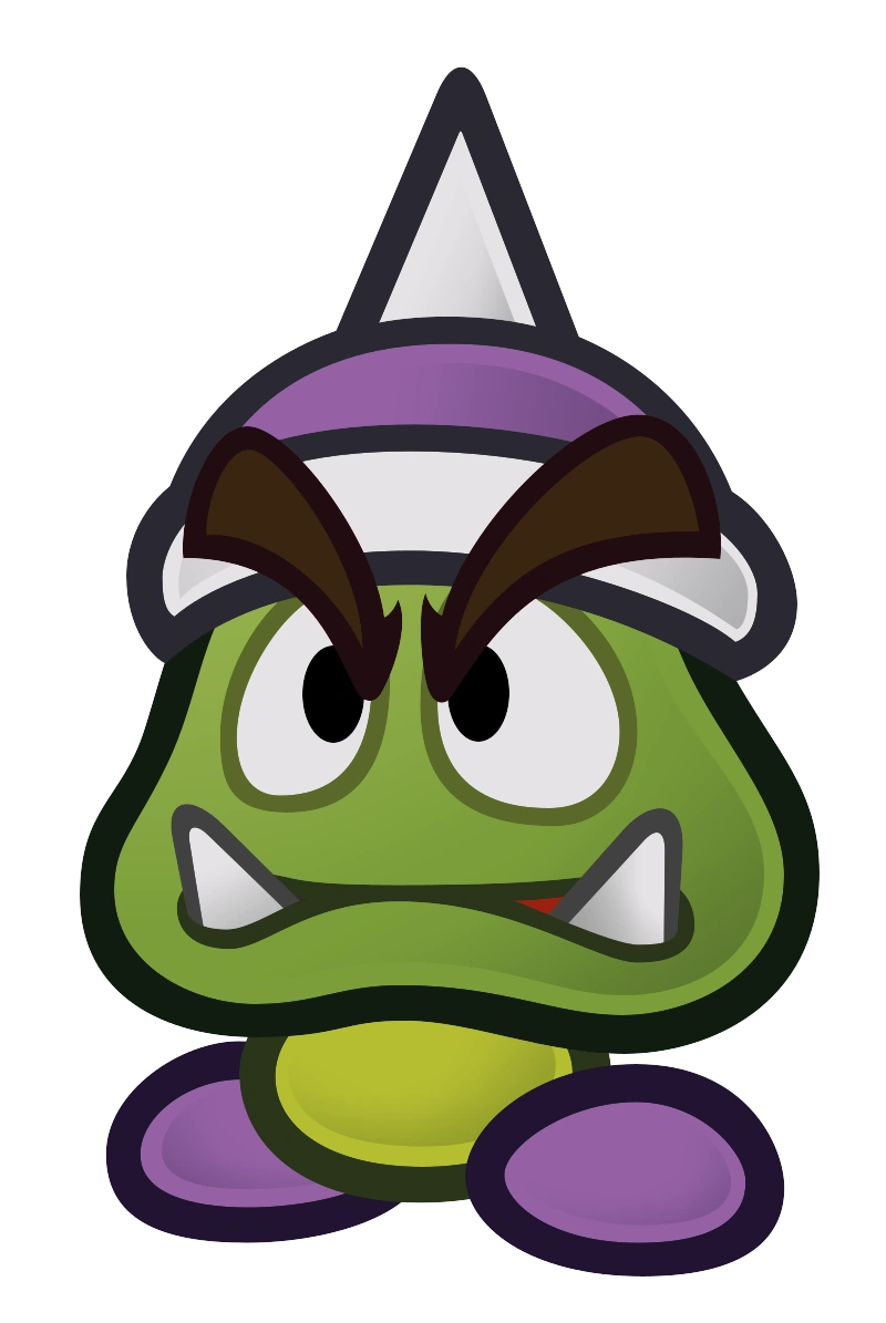 Hyper Spiked Goomba | Super Paper Mario 2 Wiki | Fandom