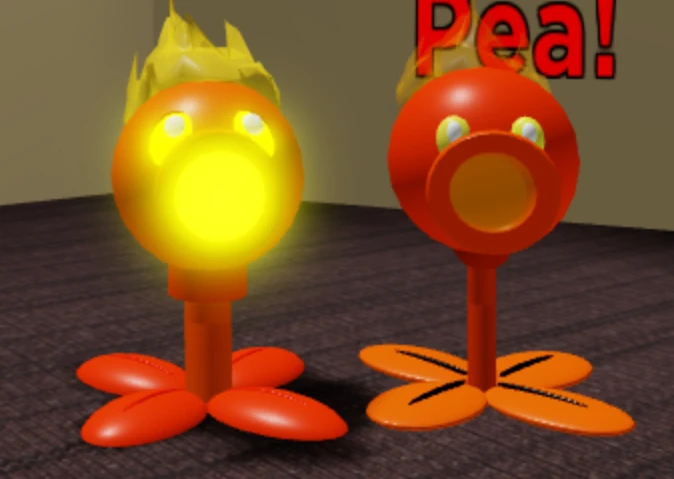 Fire pea | Super PVZ (Roblox) Wiki | Fandom