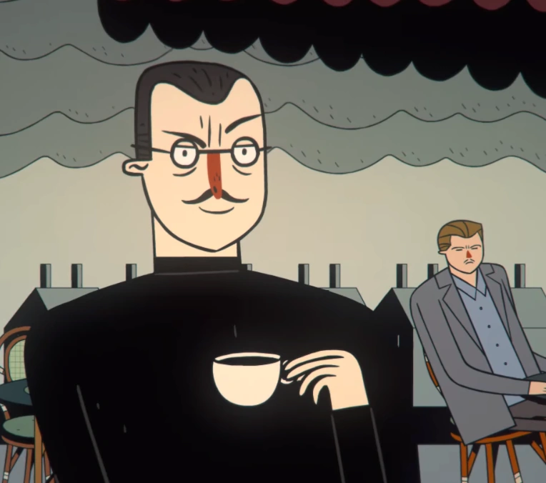 Carl Jung Cartoon Portrait