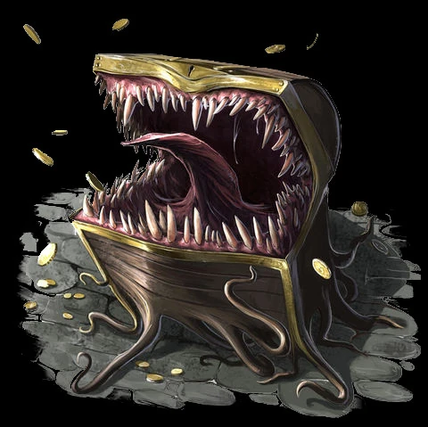 The Adhesive Mimic | Super Secret Dark Souls Dungeons and Dragons Wiki ...