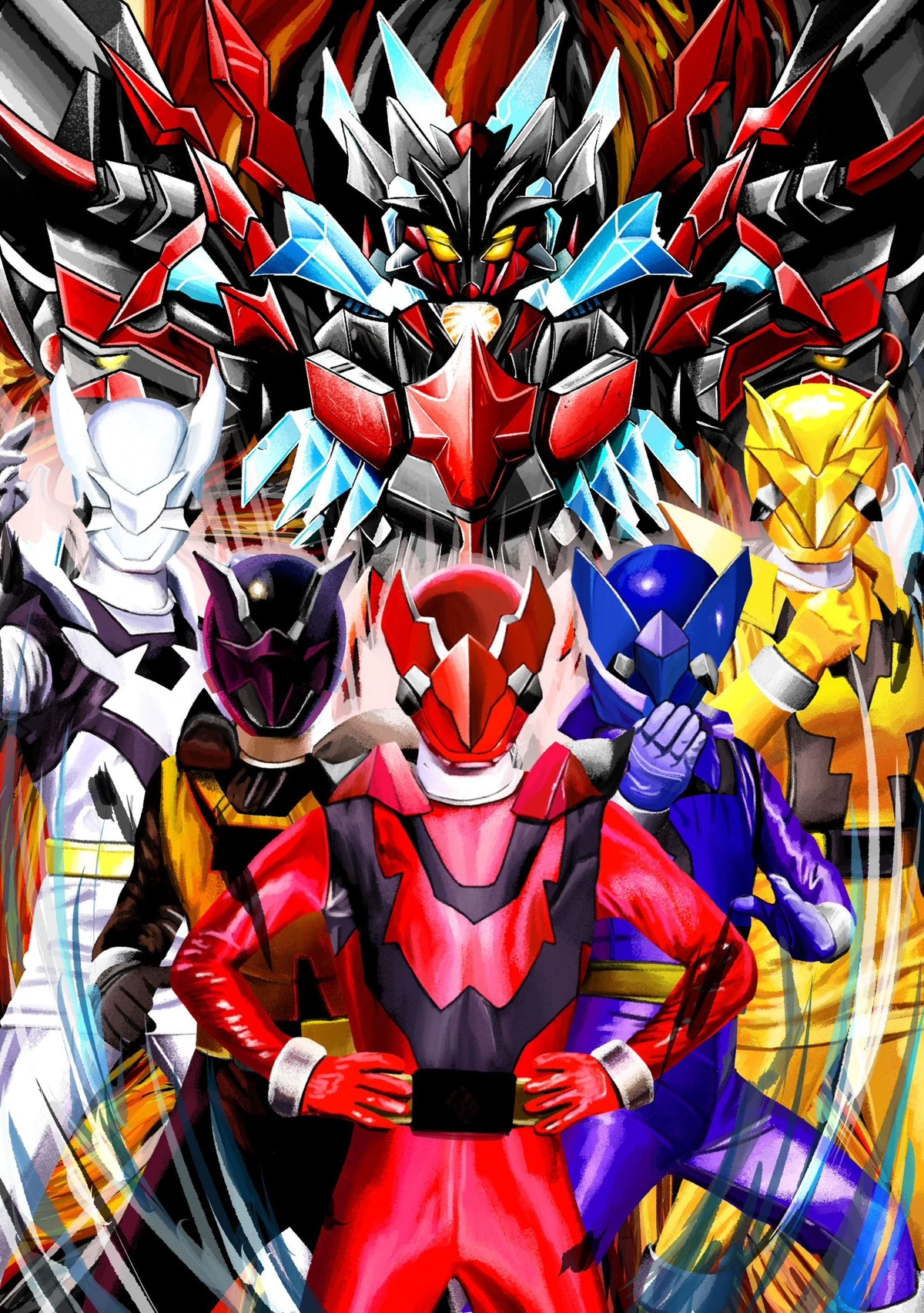 Gekiryu Sentai Dragranger | Super Sentai Fanmade Fiction Wiki | Fandom