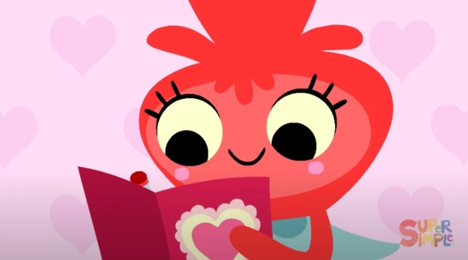 Making a Card for My Valentine | Super Simple Wiki | Fandom