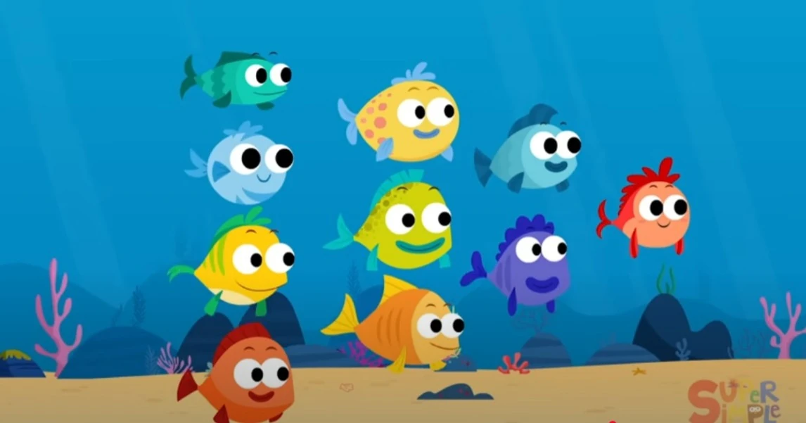 10 Little Fishies | Super Simple Wiki | Fandom
