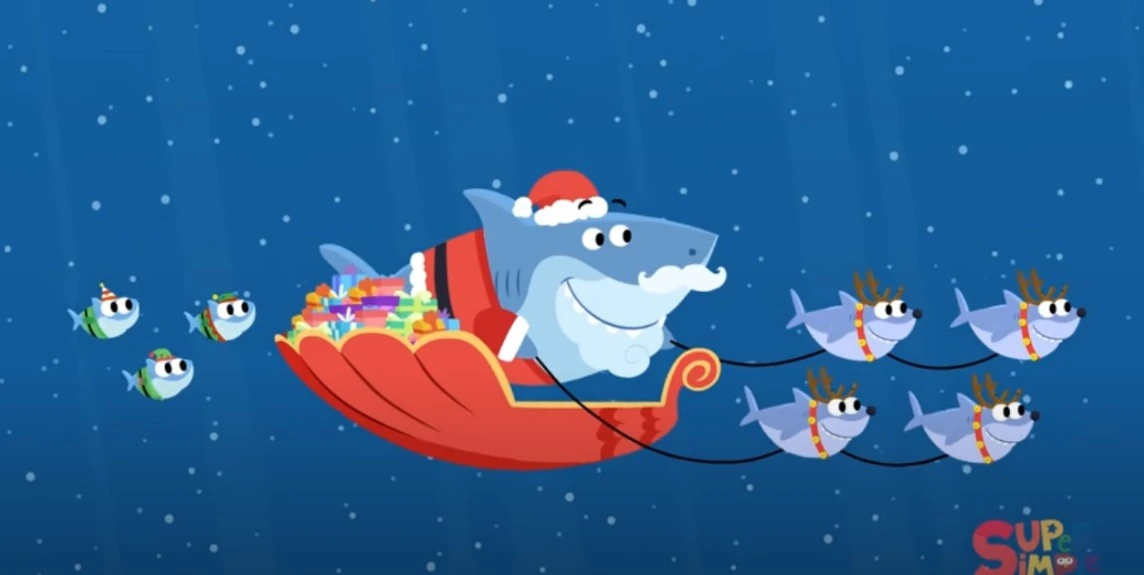 Santa Shark | Super Simple Wiki | Fandom
