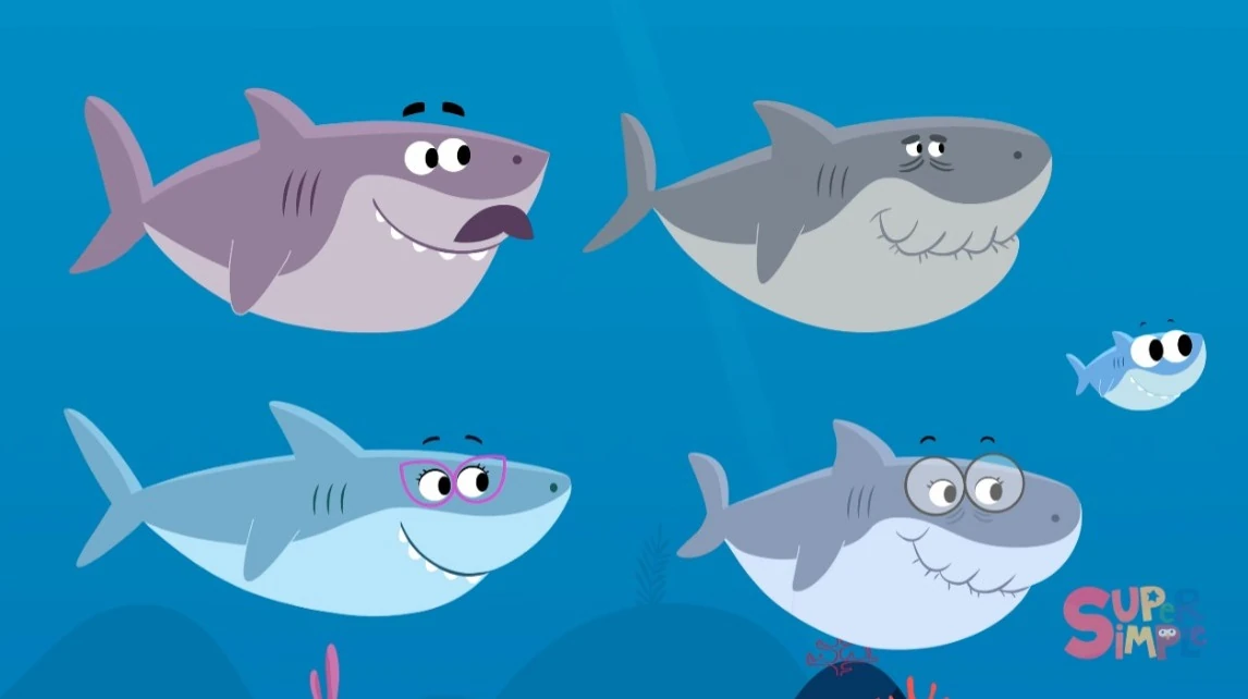 Baby Shark Relatives | Super Simple Wiki | Fandom