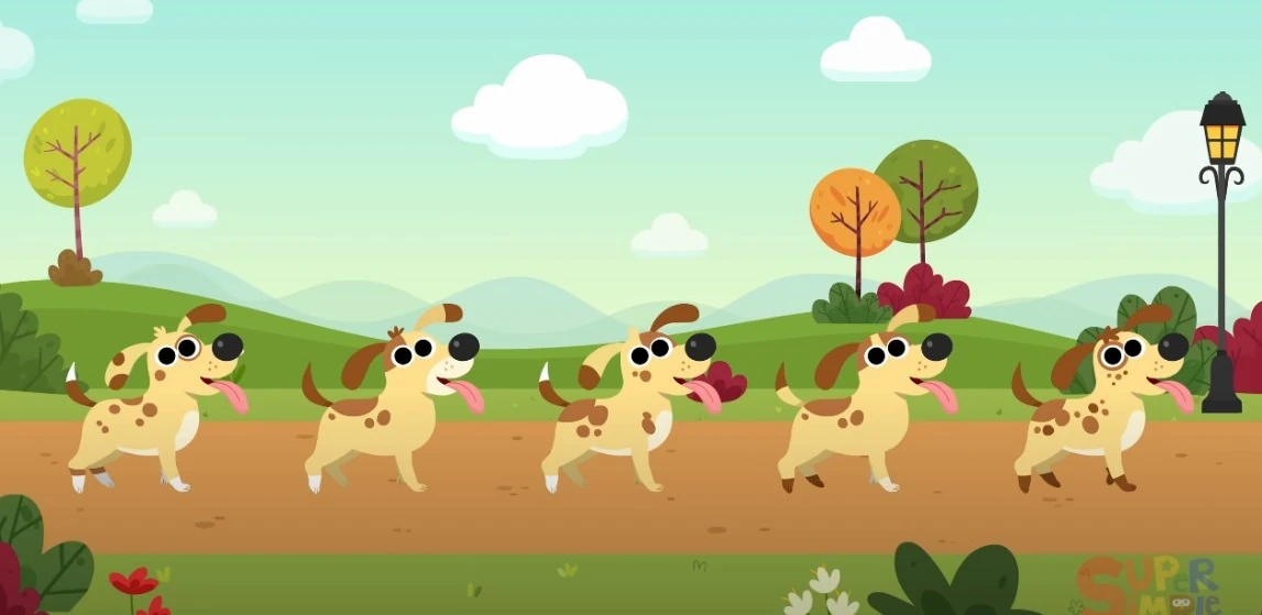 Five Spotted Dogs | Super Simple Wiki | Fandom