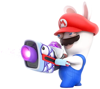 Rabbid Mario (Character) | Super Smash Bros Ideas Wiki | Fandom