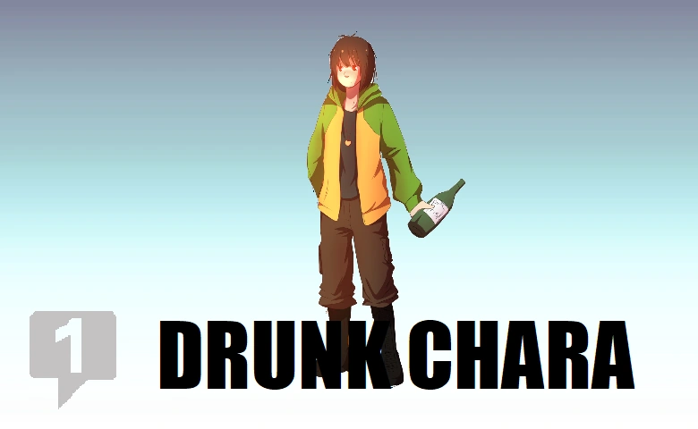 Drunk Chara | Super Smash Bros. Lawl Toon: Brother Location Wikia | Fandom