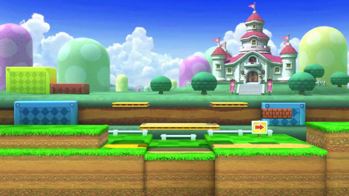 3D Land | Super Smash Bros Multiverse Wiki | Fandom