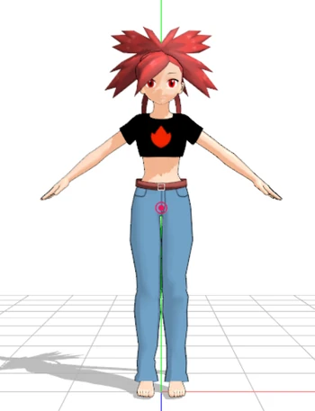 Flannery | Super smash bros saga mmd Wiki | Fandom