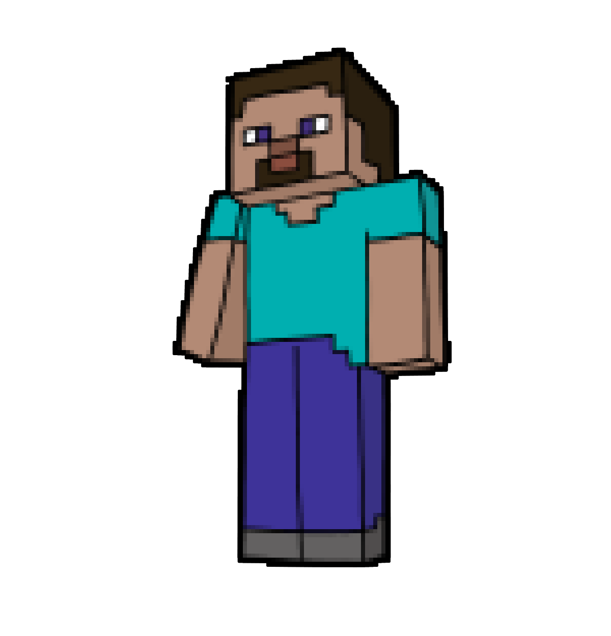 Steve | Super Smash Bros the animation Wiki | Fandom