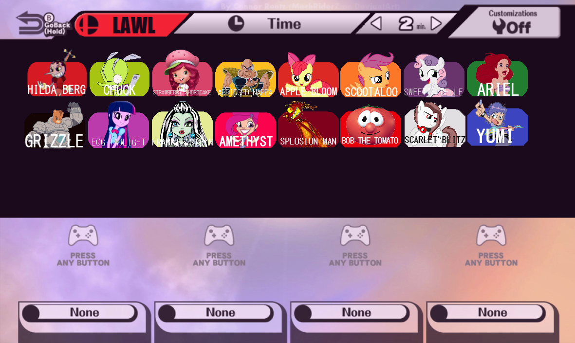 List of Characters (REMASTERED) | Super Smash Bros. Toon Wikia | Fandom