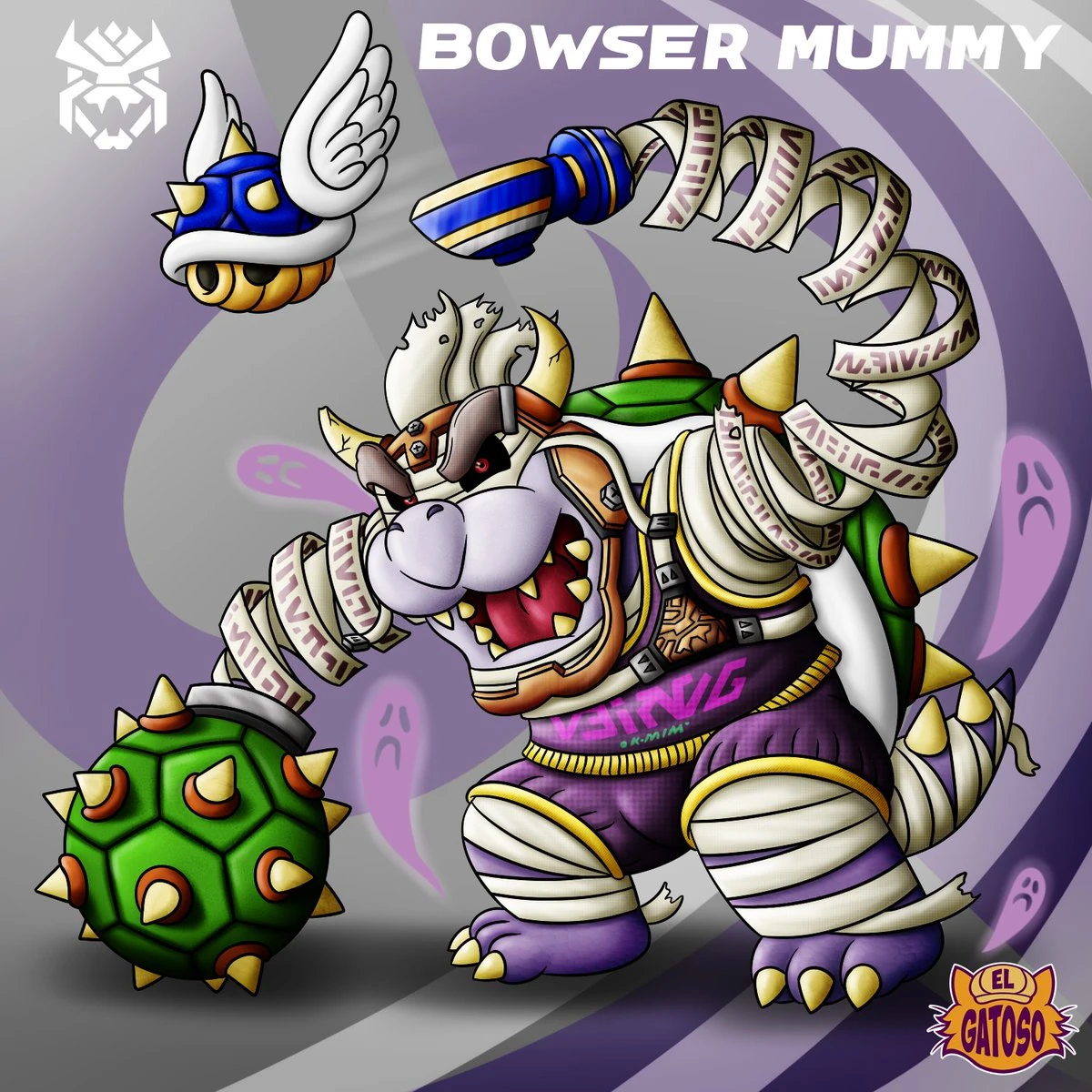 Bowser Mummy | Super Smash Bros. Ultimate Wiki | Fandom