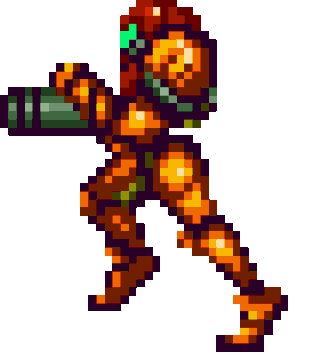 Samus Sprite 8 Bit