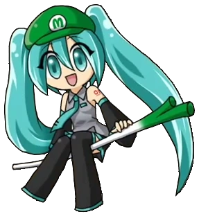 Hatsune Miku | Super Vocaloid Bros. Wiki | Fandom