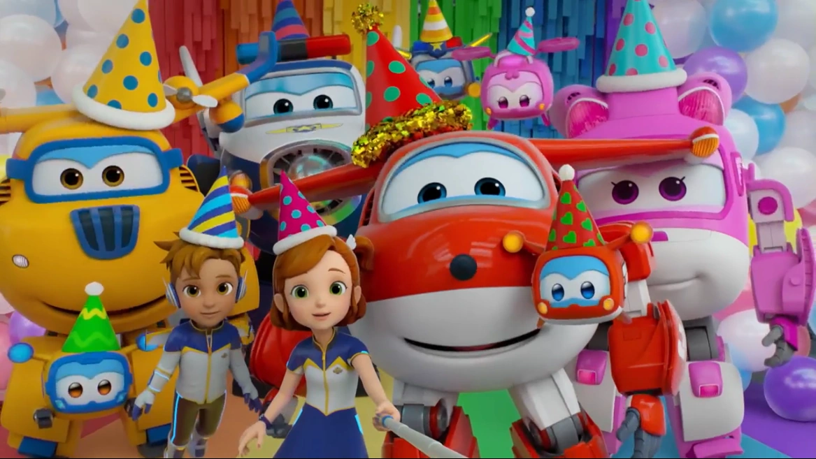 Jett's Birthday Party | Super Wings Wiki | Fandom