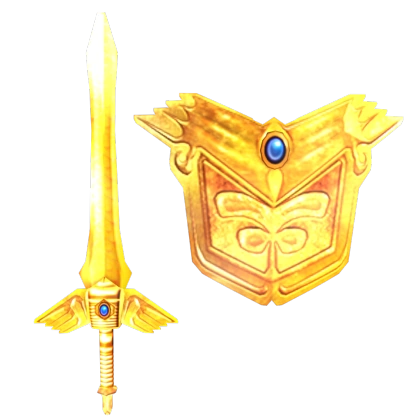 Pure Gold Sword & Shield | Super Power Fighting Simulator Wiki | Fandom
