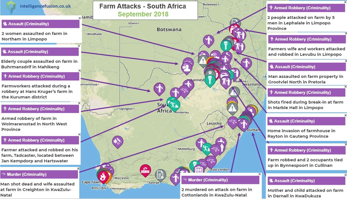Plaasmoorde in Suid-Afrika | Superafrikaans wiki | Fandom